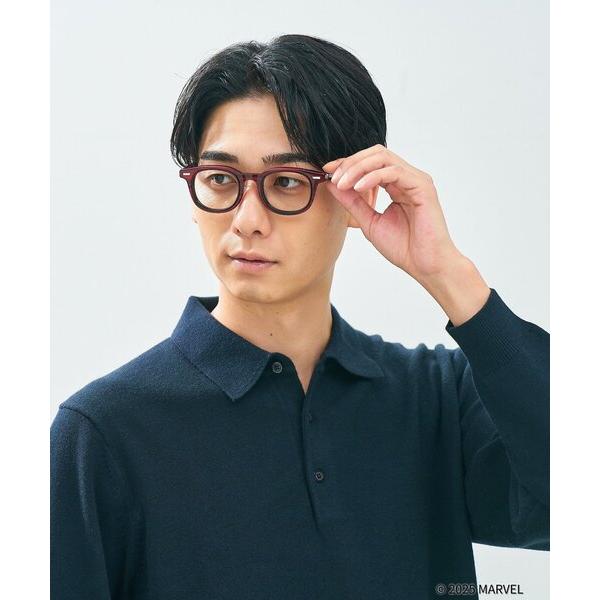 『セール実施中』ZOZO問い合わせ番号:97962609ショップ:Zoff，ゾフブランド:Zoff，ゾフ商品名:Zoff｜MARVEL COLLECTION デッドプール ＆ ウルヴァリン 【デッドプール モデル】ウェリントン型 メガネ｜マ...