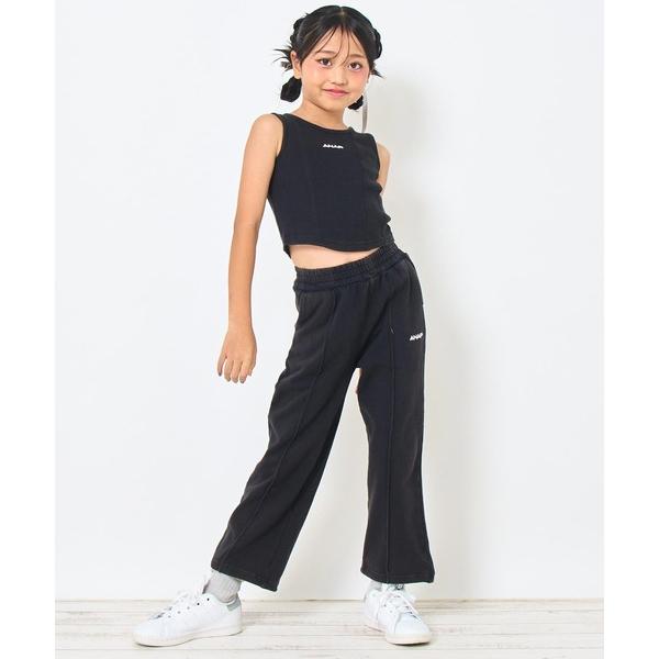 『タイムセール実施中』ZOZO問い合わせ番号:97963556ショップ:ANAP，アナップブランド:ANAP kids，アナップキッズ商品名:ユーズド加工 コルセット タンク × ワイドパンツ セットアップ 【ジュニアお揃い】カテゴリ:ジャ...