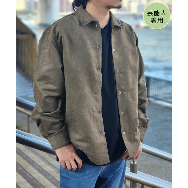 『タイムセール実施中』ZOZO問い合わせ番号:97964393ショップ:ikka LOUNGE，イッカラウンジブランド:ikka，イッカ商品名:フェイクスウェードシャウターカテゴリ:トップス>シャツ/ブラウスブランド品番:115107...