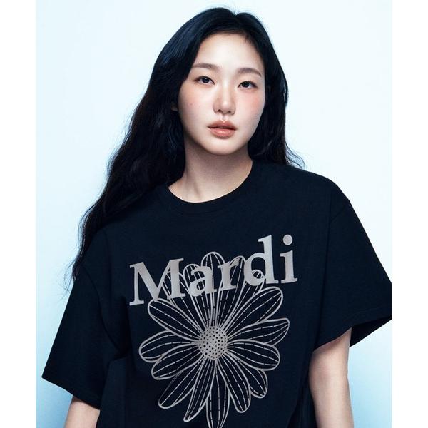 ZOZO問い合わせ番号:97964871ショップ:Mardi Mercredi，マルディメクルディブランド:Mardi Mercredi，マルディメクルディ商品名:UNISEX TSHIRT FLOWERMARDI / ユニセックス Tシャ...