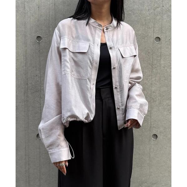 『タイムセール実施中』ZOZO問い合わせ番号:97976279ショップ:unit lab，ユニットラボブランド:&amp;g'aime，アンジェム商品名:【＆g'aime】シャーリングシアーシャツ　Shirred Sheer Shirtカテ...