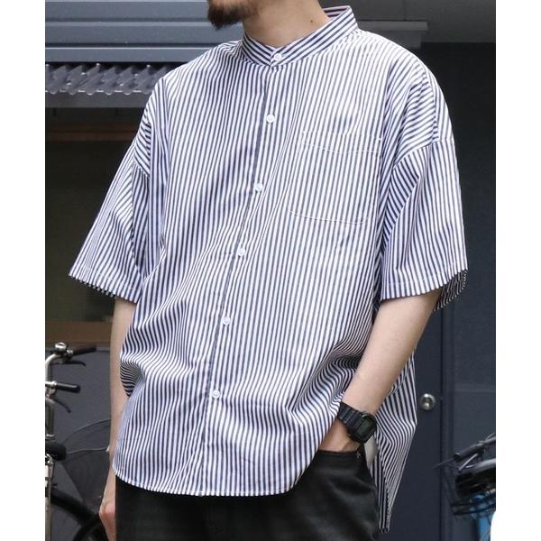 参考価格：4，290円発売時期：2023年03月コンディション：A（使用感なし）数回使用した程度で使用感が感じられないアイテム参考商品名：コットンブロード バンドカラー　半袖シャツ/レディース メンズ参考品番：123403H【商品に関する注...