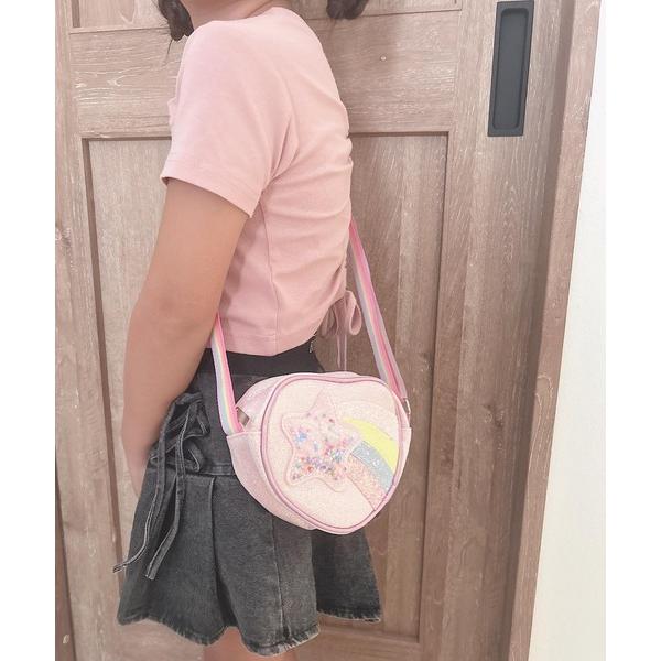 『タイムセール実施中』ZOZO問い合わせ番号:97982152ショップ:VIBGYOR，ヴィブジョーブランド:VIBGYOR，ヴィブジョー商品名:lulunoix/ハート型 星ショルダーバッグ N15432カテゴリ:バッグ>ショルダー...