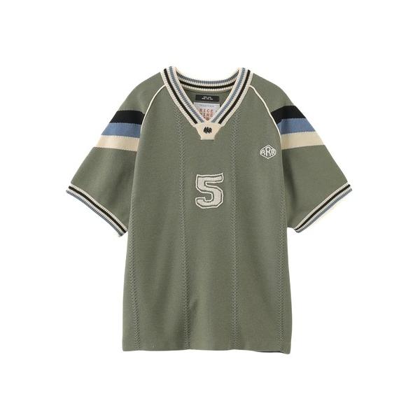 『セール実施中』ZOZO問い合わせ番号:97995134ショップ:Styles，スタイルスブランド:RICE NINE TEN，ライスナインテン，styles，スタイルス商品名:RICE NINE TEN KNITING GAME SHIR...