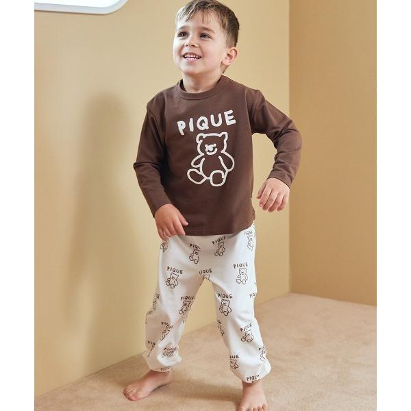 『セール実施中』ZOZO問い合わせ番号:97995191ショップ:gelato pique，ジェラート　ピケブランド:gelato pique，ジェラートピケ商品名:【KIDS】ペイント柄ロングパンツカテゴリ:ルームウェア>ルームウェ...