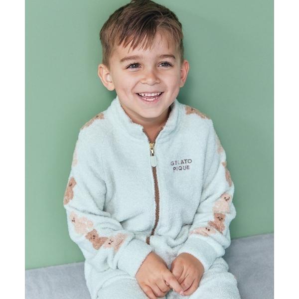 『セール実施中』ZOZO問い合わせ番号:97995194ショップ:gelato pique，ジェラート　ピケブランド:gelato pique，ジェラートピケ商品名:【KIDS】スムーズィートラックジャケットカテゴリ:ルームウェア>ル...