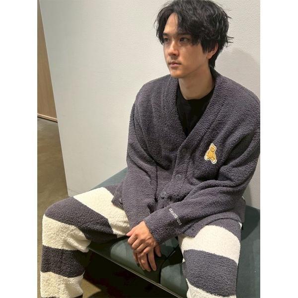 ZOZO問い合わせ番号:97995198ショップ:gelato pique，ジェラート　ピケブランド:gelato pique，ジェラートピケ商品名:【ONLINE限定】【HOMME】ベビモコベアワンポイントカーディガンカテゴリ:ルームウェ...