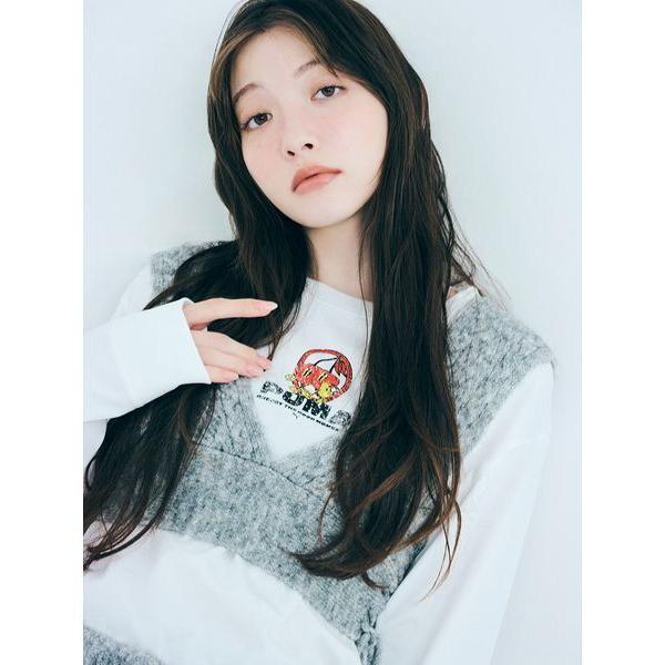 『セール実施中』ZOZO問い合わせ番号:97995229ショップ:LILY BROWN，リリー ブラウンブランド:LILY BROWN，リリーブラウン商品名:【LILY BROWN×PUMA】バリエプリントロングスリーブTシャツカテゴリ:ト...