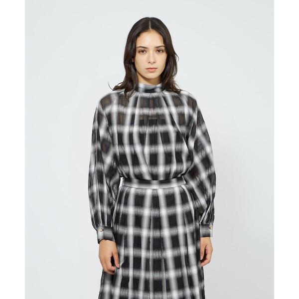 『タイムセール実施中』ZOZO問い合わせ番号:97995408ショップ:EPOCA，エポカブランド:EPOCA，エポカ商品名:【EPOCA STORIA】オンブレーチェックブラウス《WEB＆EPOCA THE SHOP店舗限定》カテゴリ:ト...