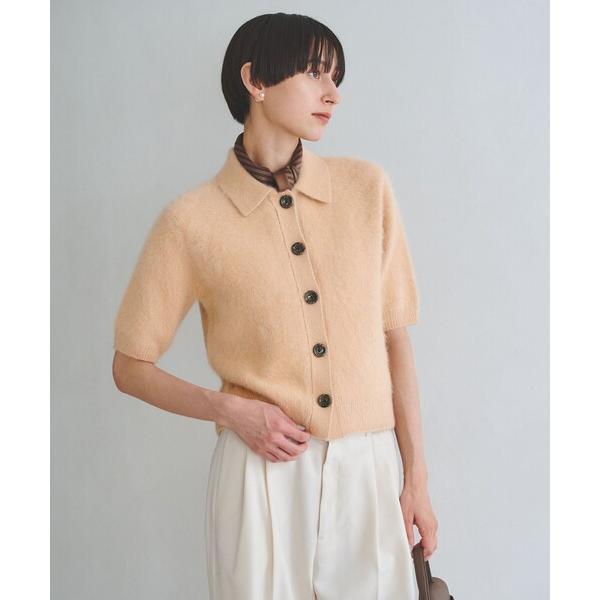 『タイムセール実施中』ZOZO問い合わせ番号:97995815ショップ:UNITED ARROWS，ユナイテッドアローズブランド:UNITED ARROWS，ユナイテッドアローズ商品名:フォックスカシミヤ ショートスリーブ ポロニットカテゴ...