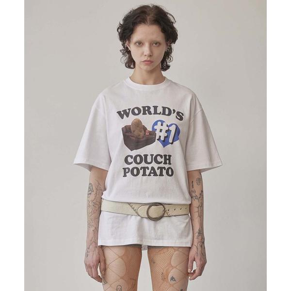 『セール実施中』ZOZO問い合わせ番号:97996359ショップ:SCULPTOR，スカルプターブランド:SCULPTOR，スカルプター商品名:Number One Couch Potato Teeカテゴリ:トップス>Tシャツ/カット...