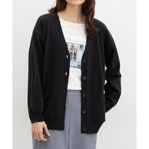 『タイムセール実施中』ZOZO問い合わせ番号:97996772ショップ:Honeys，ハニーズブランド:Honeys，ハニーズ，CINEMA CLUB，シネマクラブ商品名:【しなやかニット・ヒアルロン酸加工】ヒアルロン酸Ｖカーデカテゴリ:ト...