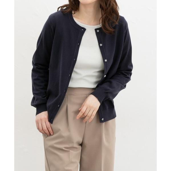 『タイムセール実施中』ZOZO問い合わせ番号:97996773ショップ:Honeys，ハニーズブランド:Honeys，ハニーズ，CINEMA CLUB，シネマクラブ商品名:【しなやかニット・ヒアルロン酸加工】ヒアルロン酸クルーカーデカテゴリ...