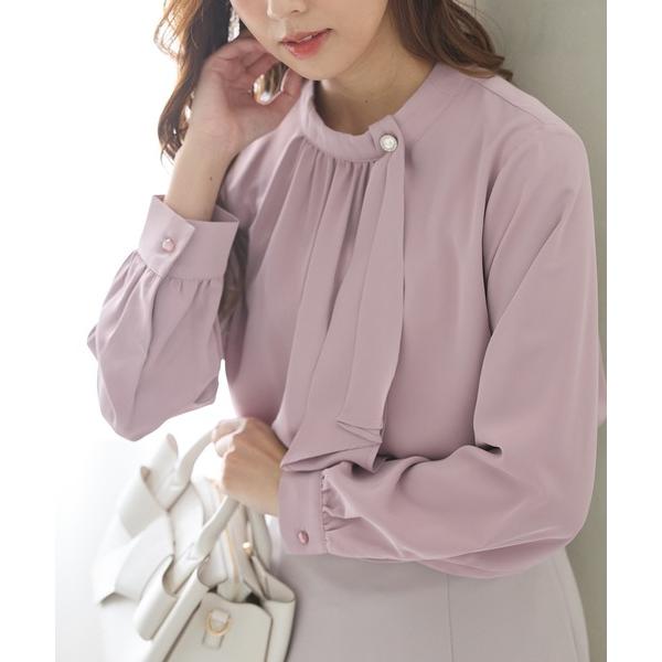 『タイムセール実施中』ZOZO問い合わせ番号:97996787ショップ:Honeys，ハニーズブランド:Honeys，ハニーズ，GLACIER，グラシア商品名:アシメボウタイブラウスカテゴリ:トップス>シャツ/ブラウスブランド品番:6...