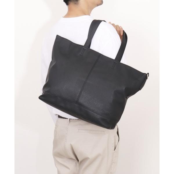 ZOZO問い合わせ番号:97997196ショップ:Rora，ローラブランド:BACKYARD FAMILY，バックヤードファミリー商品名:Control シンプル合皮トートバッグカテゴリ:バッグ>トートバッグブランド品番:ttg700...