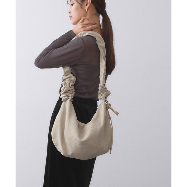 『セール実施中』ZOZO問い合わせ番号:97997372ショップ:OPAQUE.CLIP，オペークドットクリップブランド:OPAQUE.CLIP，オペークドットクリップ商品名:【2WAY】ドロストフリルハンドルラメミドルショルダーバッグカテ...