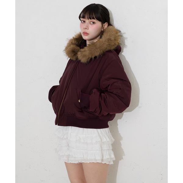 『セール実施中』ZOZO問い合わせ番号:97998020ショップ:FCMM，エフシーエムエムブランド:FCMM，エフシーエムエム商品名:【日本限定】N2B /  ファー付フードミリタリーブルゾンカテゴリ:ジャケット/アウター>ブルゾン...