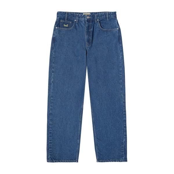 ZOZO問い合わせ番号:97998263ショップ:HUF，ハフブランド:HUF，ハフ商品名:CROMER PANTカテゴリ:パンツ>デニムパンツブランド品番:25F_PT00242素材:コットン100%カラー:ブラック，インディゴブル...