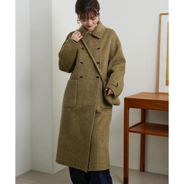 ZOZO問い合わせ番号:97998575ショップ:LAULEN，ローレンブランド:LAULEN，ローレン商品名:toggle button double breasted coat /トグルボタンダブルブレストロングコートカテゴリ:ジャケッ...