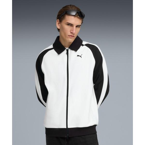 『セール実施中』ZOZO問い合わせ番号:97999060ショップ:PUMA STORE ZOZO，プーマストアゾゾブランド:PUMA，プーマ商品名:PUMA プーマ ユニセックス T7 リラックスド ウィング カーラー ジャガードカテゴリ:...