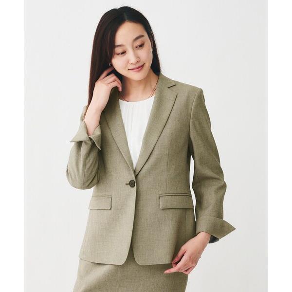 『タイムセール実施中』ZOZO問い合わせ番号:97999479ショップ:UNTITLED，アンタイトルブランド:UNTITLED，アンタイトル商品名:【洗える/お仕事スーツ】ドライメランジ テーラードジャケットカテゴリ:ジャケット/アウター...