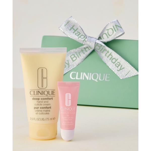 ※このアイテムは返品・交換対象外商品です。コスメ商品ZOZO問い合わせ番号:97999644ショップ:CLINIQUE，クリニークブランド:CLINIQUE，クリニーク商品名:ハンドクリーム ＆ リップ ケア セット【お誕生日セット】カテゴ...