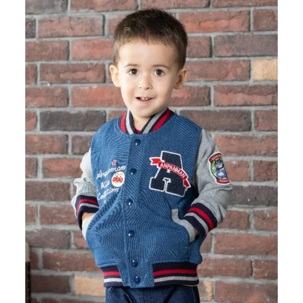 ZOZO問い合わせ番号:98029936ショップ:BANDAI APPAREL SHOP，バンダイアパレルショップブランド:ANPANMAN KIDS COLLECTION，アンパンマンキッズコレクション商品名:刺繍スタジャンカテゴリ:ジャ...