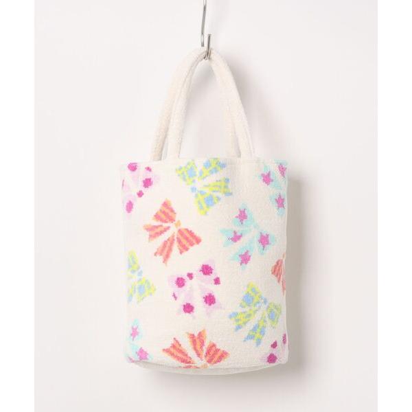 ZOZO問い合わせ番号:98030051ショップ:HAKKA，ハッカブランド:Ribbon hakka kid's，リボンハッカキッズ商品名:シェニール織 マチ付きトートバッグカテゴリ:バッグ>トートバッグブランド品番:3300565...