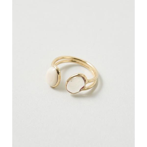 ZOZO問い合わせ番号:98030326ショップ:collex，コレックスブランド:collex，コレックス商品名:【Elodie Pavie】Twin Bague Doubleカテゴリ:アクセサリー>リングブランド品番:605101...