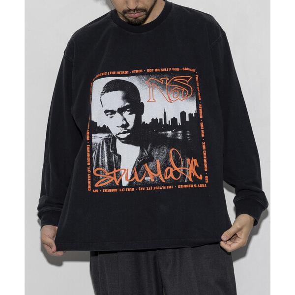 『タイムセール実施中』ZOZO問い合わせ番号:98030339ショップ:FREAK'S STORE，フリークスストアブランド:FREAK'S STORE，フリークスストア商品名:【EXCLUSIVE】 Nas front print L/S...