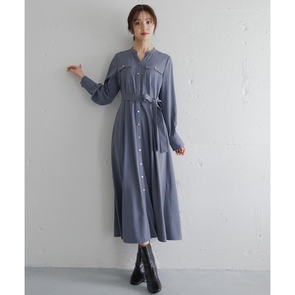 ZOZO問い合わせ番号:98030849ショップ:Andemiu，アンデミュウブランド:Andemiu，アンデミュウ商品名:【WEB限定】キンボタンサファリワンピース601751カテゴリ:ワンピース/ドレス>ワンピースブランド品番:6...