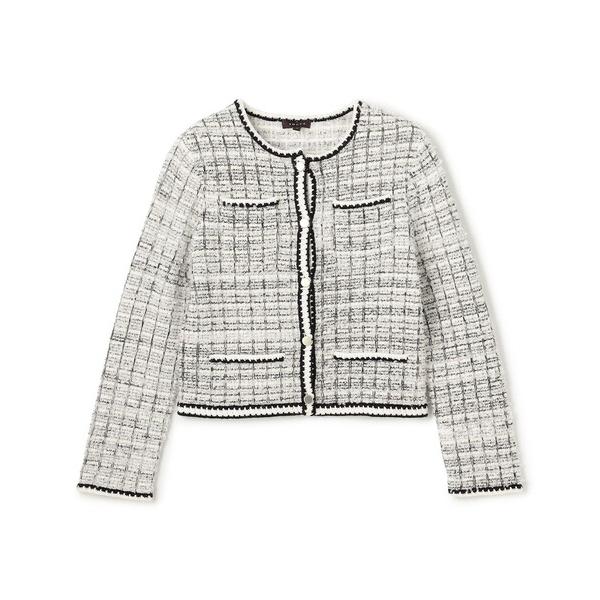 『セール実施中』ZOZO問い合わせ番号:98030975ショップ:TOCCA，トッカブランド:TOCCA，トッカ商品名:FLUFFY PATH ニットジャケットカテゴリ:トップス>カーディガン/ボレロブランド品番:KRTOGW0420...