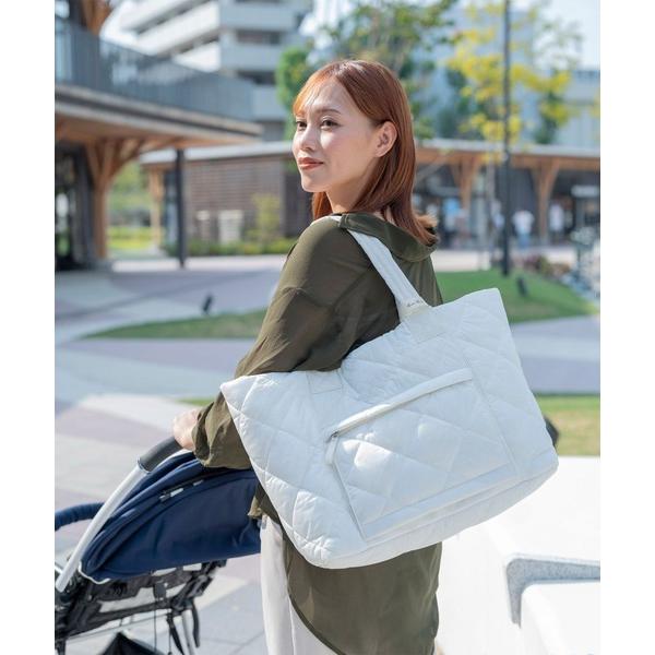 ZOZO問い合わせ番号:98031191ショップ:babybaby，ベイビーベイビーブランド:THEATHEA，ティアティア商品名:【THEATHEA/ティアティア】3WAY キルティングマザーズバッグ 3点セット/AMELIEカテゴリ:マ...