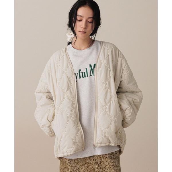 『セール実施中』ZOZO問い合わせ番号:98031684ショップ:LOWRYS FARM，ローリーズファームブランド:LOWRYS FARM，ローリーズファーム商品名:キルティングミドルブルゾン　579778カテゴリ:ジャケット/アウター&...