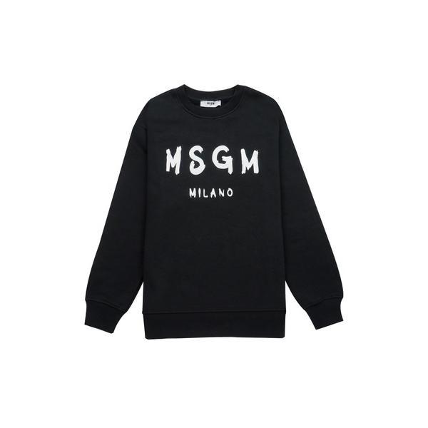 『セール実施中』ZOZO問い合わせ番号:98031800ショップ:MSGM，エムエスジーエムブランド:MSGM KIDS，エムエスジーエムキッズ，MSGM，エムエスジーエム商品名:【NEW】MSGM KIDS ブラッシュロゴスウェットシャツ...