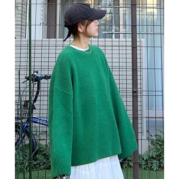 『タイムセール実施中』ZOZO問い合わせ番号:98032005ショップ:notch.，ノッチブランド:notch.，ノッチ商品名:【 notch. by KR 】カーブスリーブオーバーサイズニットカテゴリ:トップス>ニット/セーターブ...