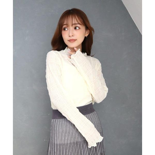 『セール実施中』ZOZO問い合わせ番号:98032020ショップ:INTERPLANET/actuel，インタープラネット/アクチュエルブランド:CECIL McBEE，セシルマクビー商品名:シアーシャーリングプチハイプルオーバーカテゴリ:...