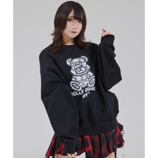 ZOZO問い合わせ番号:98032188ショップ:OY，オーワイブランド:OY，オーワイ商品名:『OY/オーワイ』PUZZLE DOLLY CREWNECK/パズルドリー クルーネックカテゴリ:トップス>スウェットブランド品番:OY2...