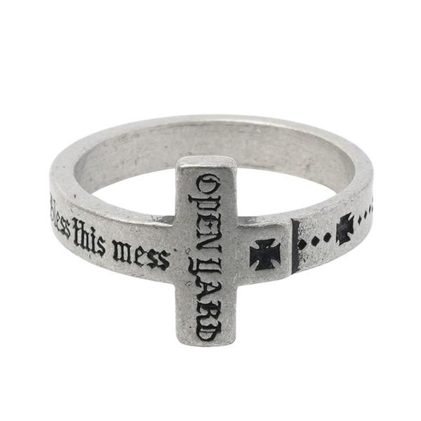 ZOZO問い合わせ番号:98032227ショップ:OY，オーワイブランド:OY，オーワイ商品名:『OY/オーワイ』ENGRAVED CROSS RING/エングレイブドクロスリングカテゴリ:アクセサリー>リングブランド品番:OY25a...