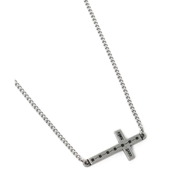 ZOZO問い合わせ番号:98032235ショップ:OY，オーワイブランド:OY，オーワイ商品名:『OY/オーワイ』LAYDOWN CROSS NECKLACE/レイダウンクロスネックレスカテゴリ:アクセサリー>ネックレスブランド品番:...