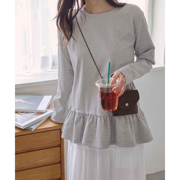 ZOZO問い合わせ番号:98032983ショップ:GeeRA，ジーラブランド:CHAN ME，チャンミ商品名:裾フリルTシャツカテゴリ:トップス>Tシャツ/カットソーブランド品番:274384素材:綿60%， ポリエステル40%原産国...
