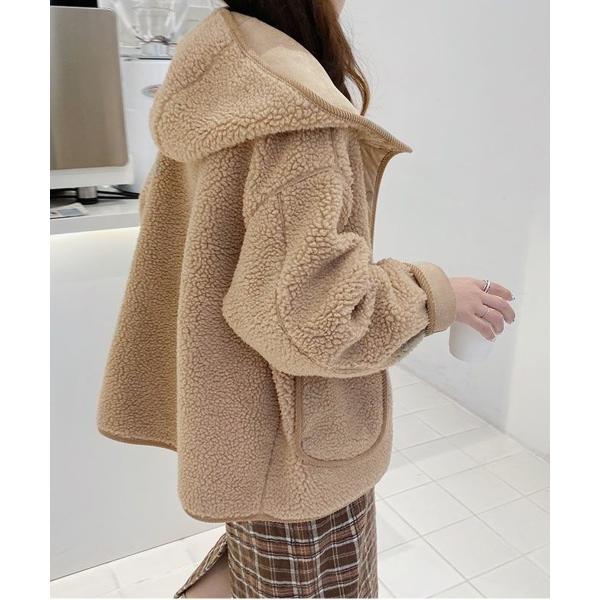 『タイムセール実施中』ZOZO問い合わせ番号:98033108ショップ:BUFFALO BOBS，バッファローボブズブランド:NEW GENTLEMAN，ニュージェントルマン商品名:パフュート ボア フード ブルゾン/ジャケットカテゴリ:ジ...