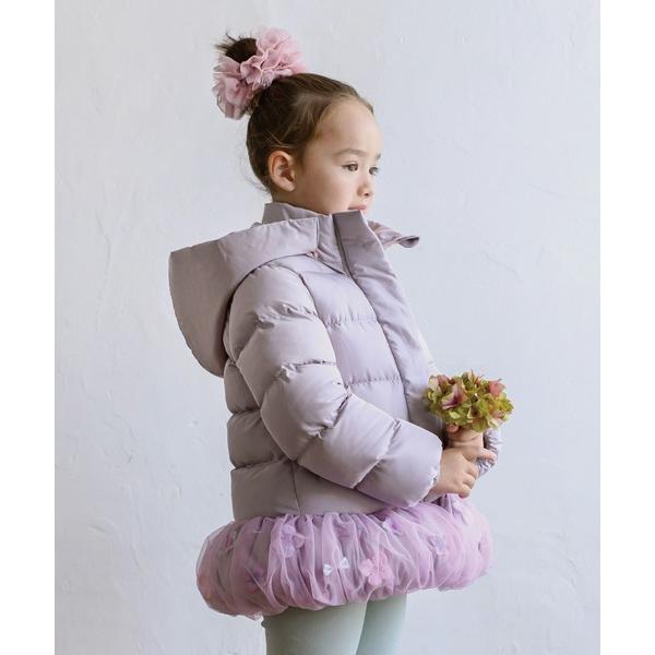 ZOZO問い合わせ番号:98033419ショップ:panpantutu，パンパンチュチュブランド:panpantutu，パンパンチュチュ商品名:お花とリボンのバルーンコート(フードが取れる)(110-130cm)カテゴリ:ジャケット/アウタ...