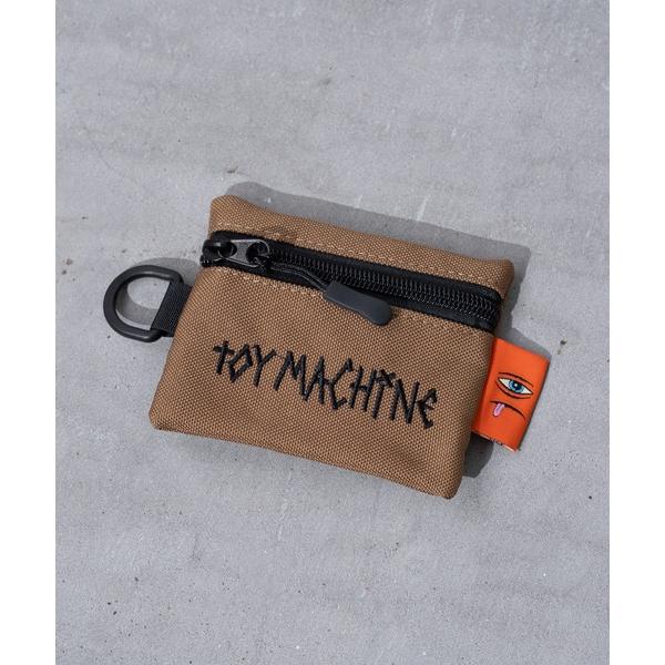 ZOZO問い合わせ番号:98033585ショップ:JUGLANS，ユグランスブランド:JUGLANS，ユグランス商品名:【TOYMACHINE】SQUARE COIN PURSE/ロゴ刺繍/コインケース/小銭入れ/財布/トイマシーンカテゴリ...