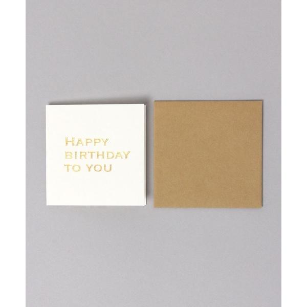 ZOZO問い合わせ番号:98033816ショップ:TODAY'S SPECIAL，トゥデイズスペシャルブランド:TODAY'S SPECIAL，トゥデイズスペシャル商品名:MINI CARD HAPPY BIRTHDAY/362016カテゴ...