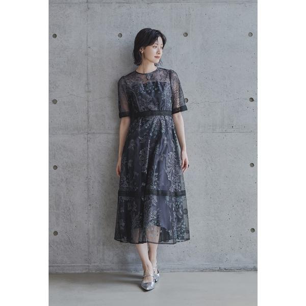 ZOZO問い合わせ番号:98034169ショップ:bflat，ビーフラットブランド:niana，ニアナ商品名:フラワーレースフレアドレス パーティードレス オケージョンドレス 結婚式 二次会 同窓会 成人式 お呼ばれワンピースカテゴリ:ワン...