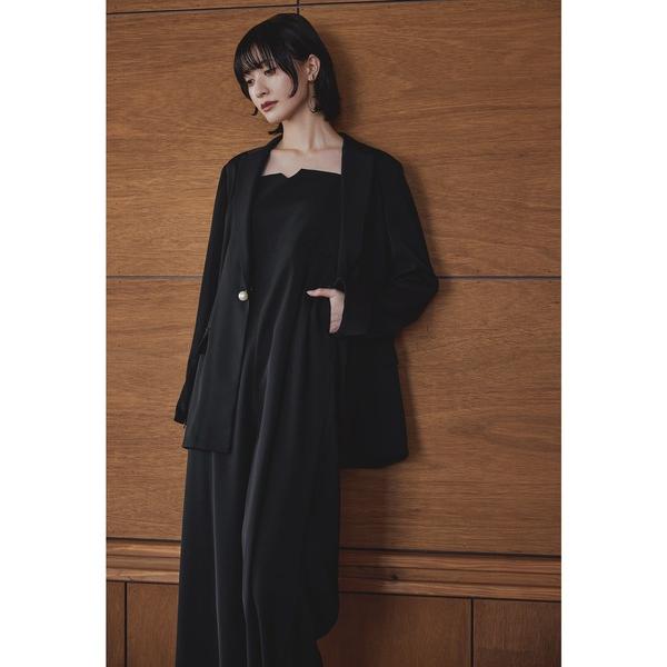 ZOZO問い合わせ番号:98034224ショップ:bflat，ビーフラットブランド:niana，ニアナ，ANDRESD，アンドレスド商品名:ジャケットセットアップドレス 2点セット パンツドレス オールインワン 結婚式 成人式 二次会 同窓...