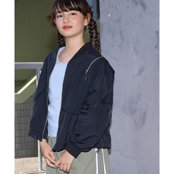 『タイムセール実施中』ZOZO問い合わせ番号:98034378ショップ:cross marche，クロスマルシェブランド:BISKEE，ビスキー商品名:肩ファスナーナイロンブルゾンカテゴリ:ジャケット/アウター>ブルゾンブランド品番:...