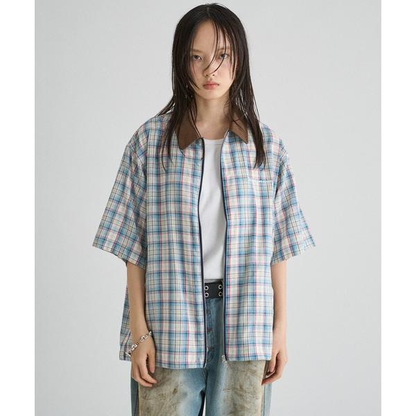 参考価格：4，950円発売時期：2024年06月コンディション：A（使用感なし）数回使用した程度で使用感が感じられないアイテム参考商品名：DRAW CODE DOUBLE ZIP UP SHIRT/ドローコードダブルジップアップシャツ参考品...