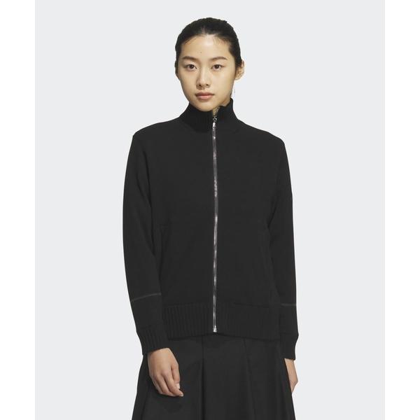 『セール実施中』ZOZO問い合わせ番号:98065071ショップ:adidas，アディダスブランド:adidas，アディダス，adidas Golf，アディダスゴルフ商品名:防風性 裏地 フルジップ ニット セーター【adidas Golf...